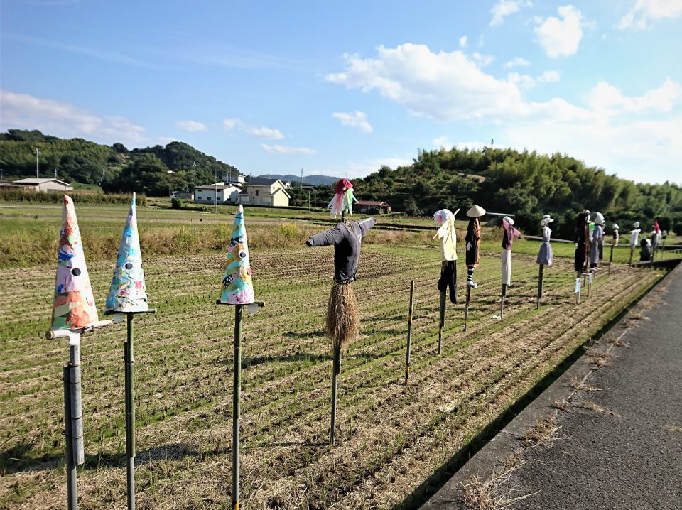案山子めぐり始まってます！ もっと和歌山／和歌山タウン情報アガサス・ビィ M To Wオフィシャルサイト